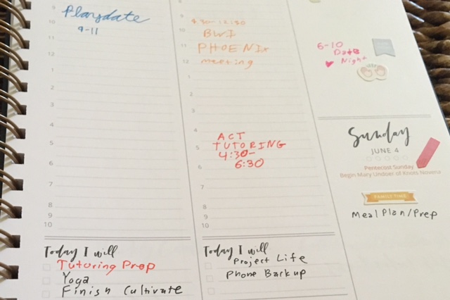 How I Get Organized for the Week, plus JUNE Goals! | Alphabet Resolutions